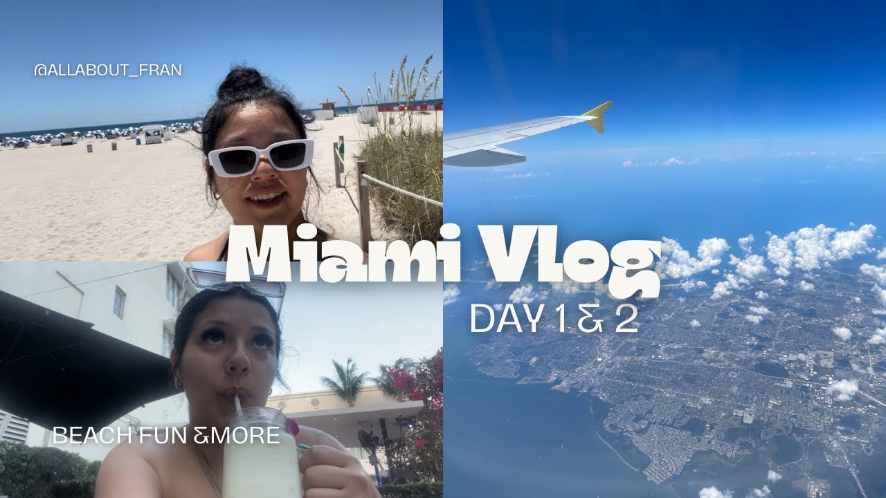 MIAMI VLOG DAY 1 & 2 - YouTube