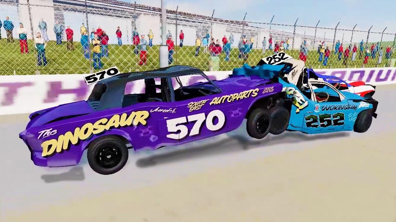 Taunton Unlimited Bangers [] BeamNG Banger Racing - YouTube
