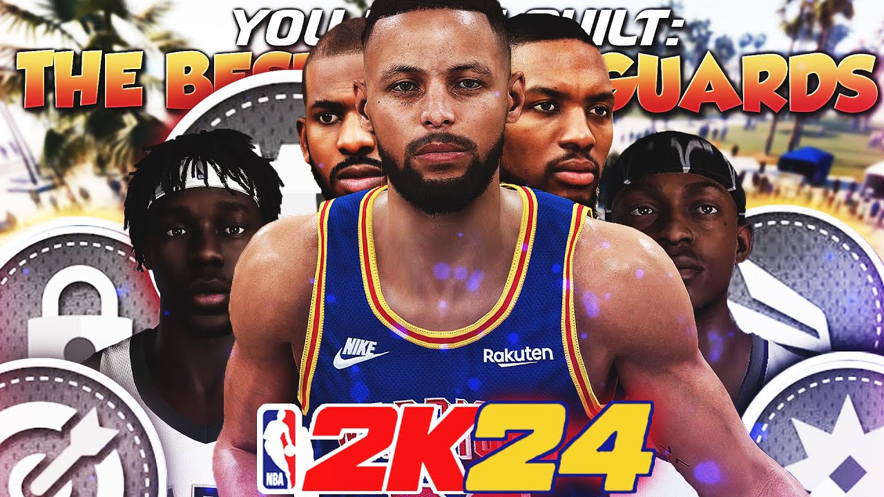 THE TOP 5 MOST BROKEN OVERPOWERED POINT GUARD BUILDS IN NBA 2K24 SEASON ...