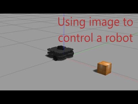 PBVS for Turtlebot3 Waffle Pi robot simulator in Gazebo. - YouTube