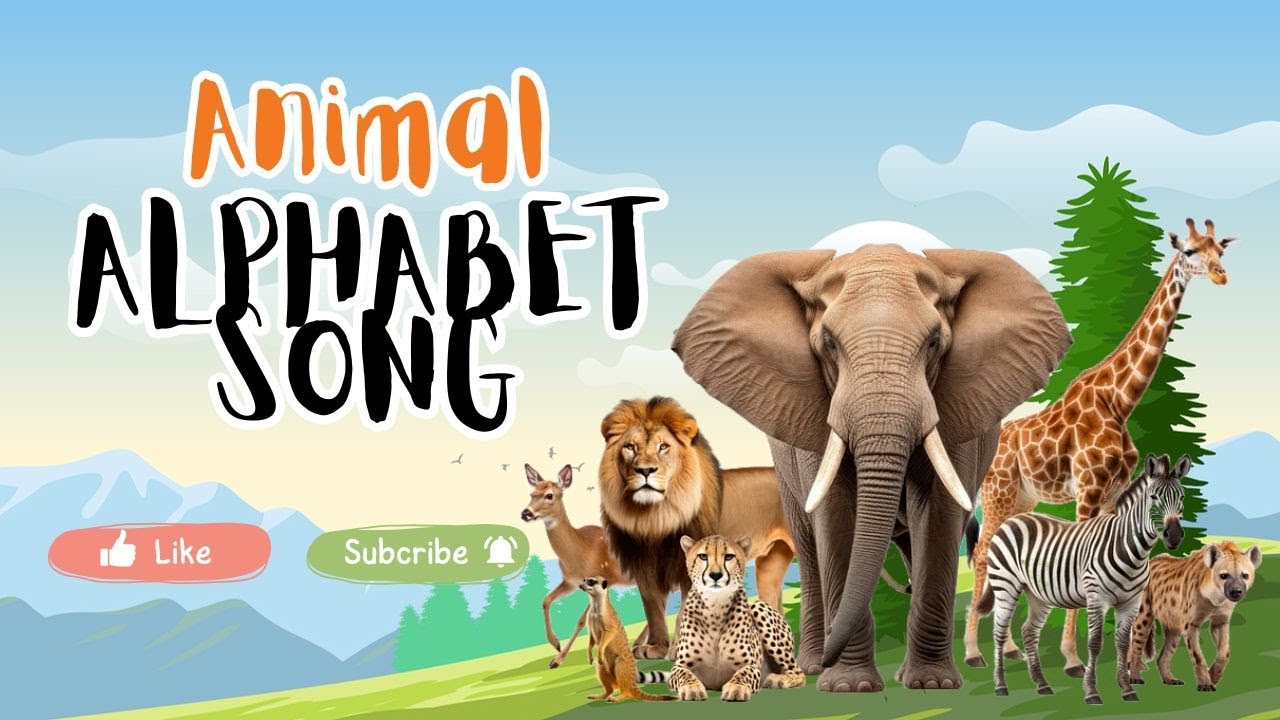 Animal Song | Learn ABC Alphabet with Animals | Alphabet Animals | ABC ...