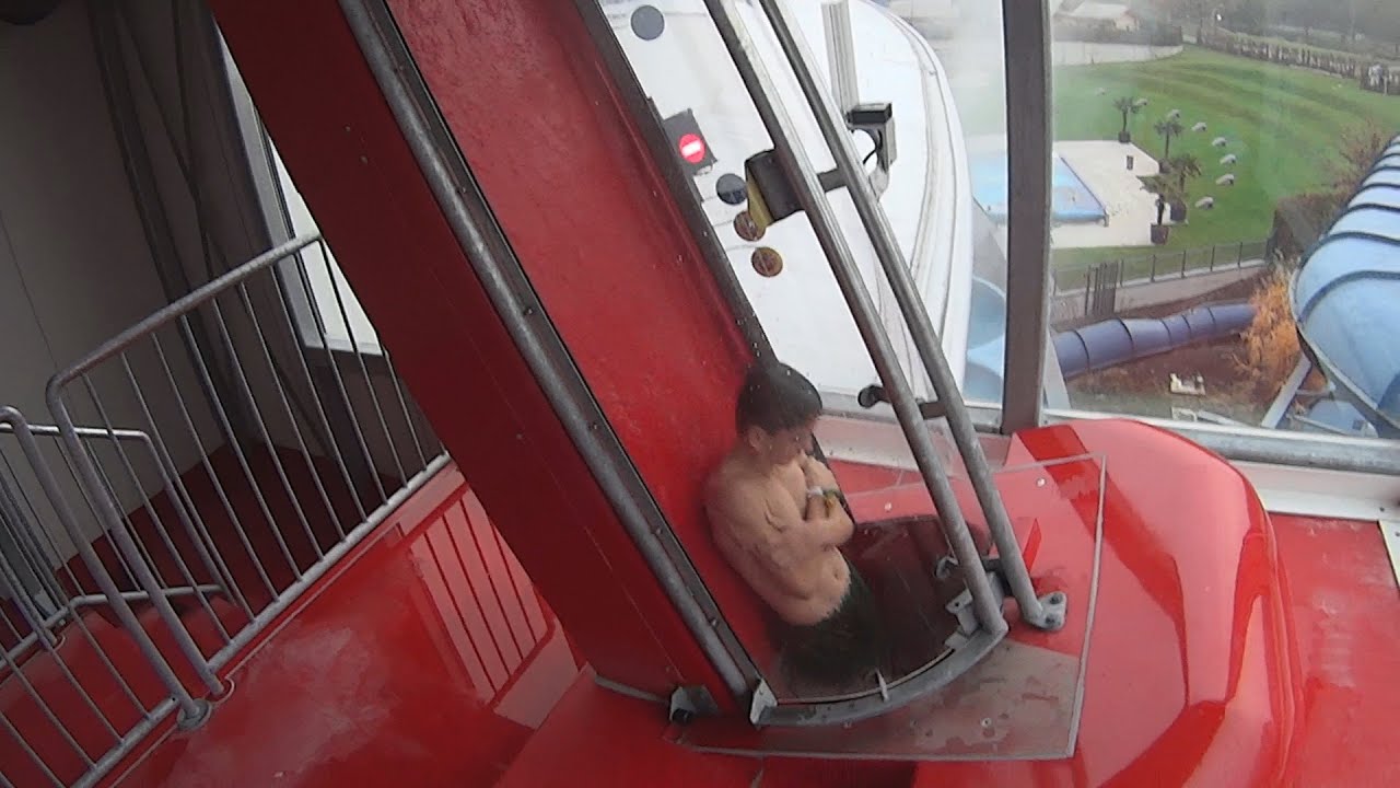 Rocket Launcher Water Slide at Europabad - YouTube