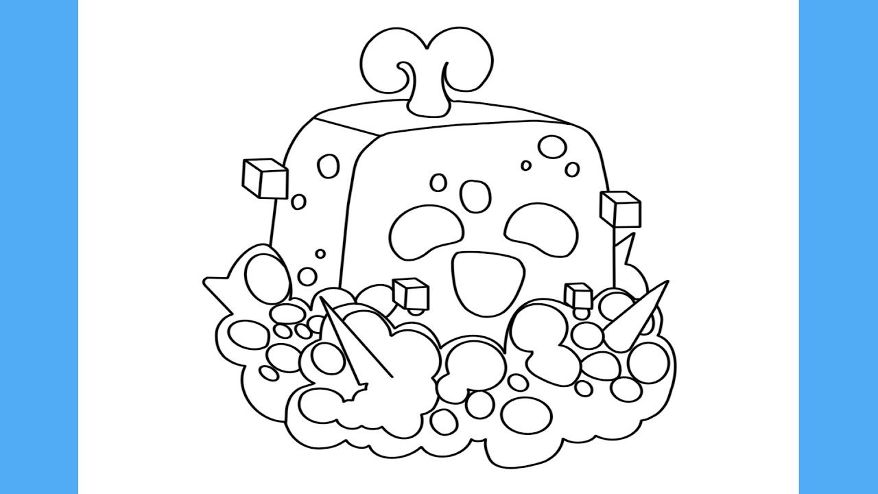 HOW TO DRAW CONTROL FRUIT - BLOX FRUITS - YouTube