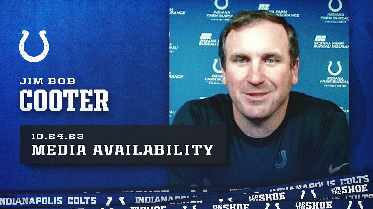 October 24, 2023 | Jim Bob Cooter Media Availability - YouTube