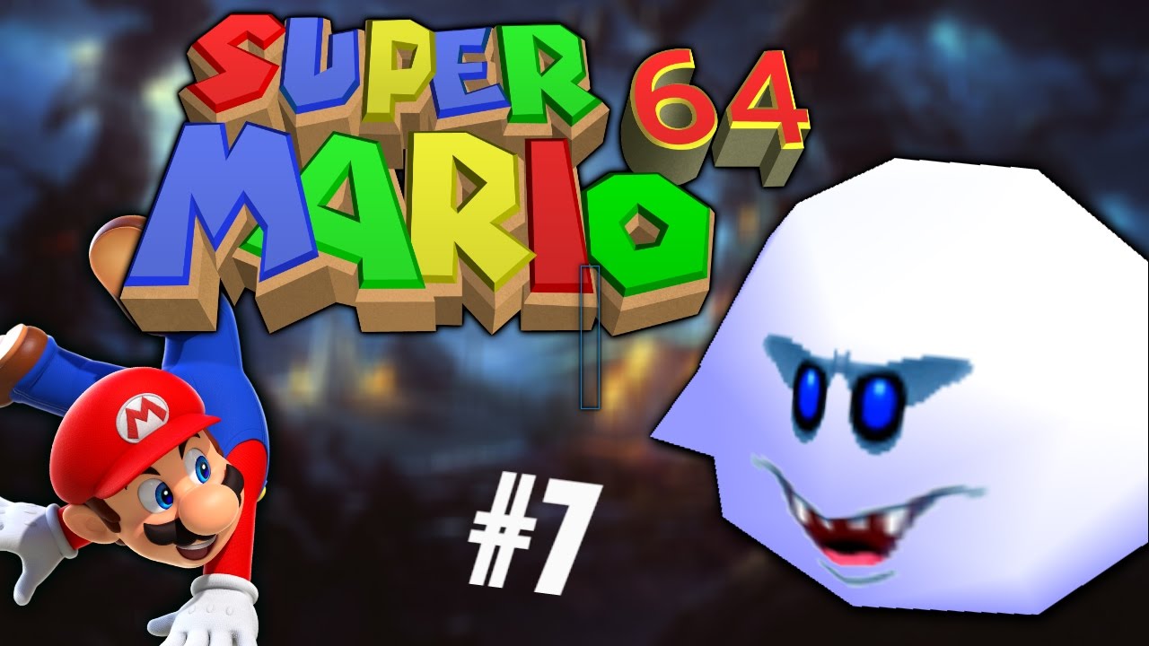 Super Mario 64 Part 7 Ghost boooooo - YouTube