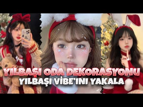 YILBAŞI ODA DEKORASYONU FİKİRLERİ❄️✨💯