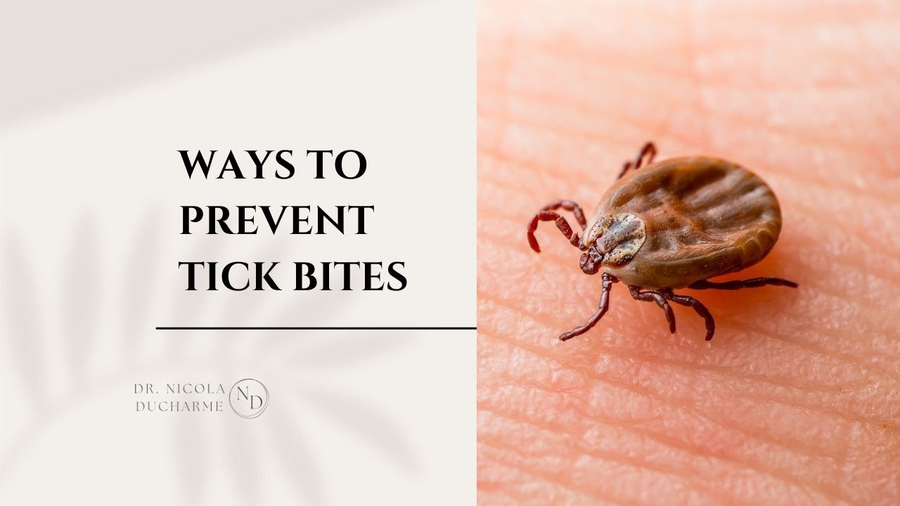 Ways to Prevent tick Bites - YouTube