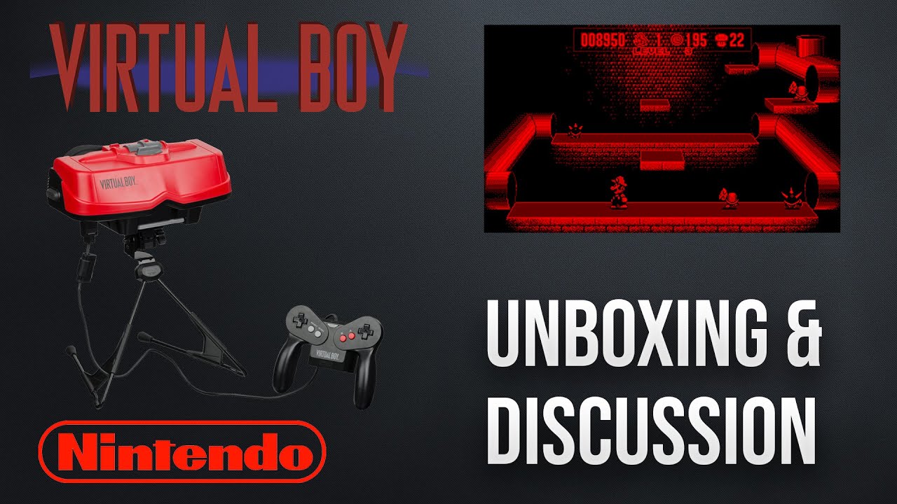 UNBOXING & DISCUSSION: Nintendo's Virtual Boy - YouTube
