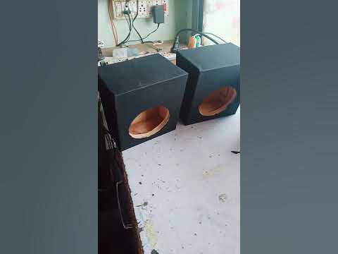 4 inch speaker box - YouTube