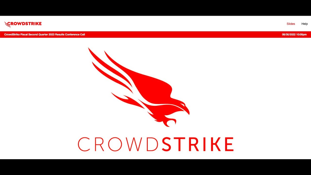 🔴CrowdStrike Q2 2023 Results Conference Call🔴 - YouTube