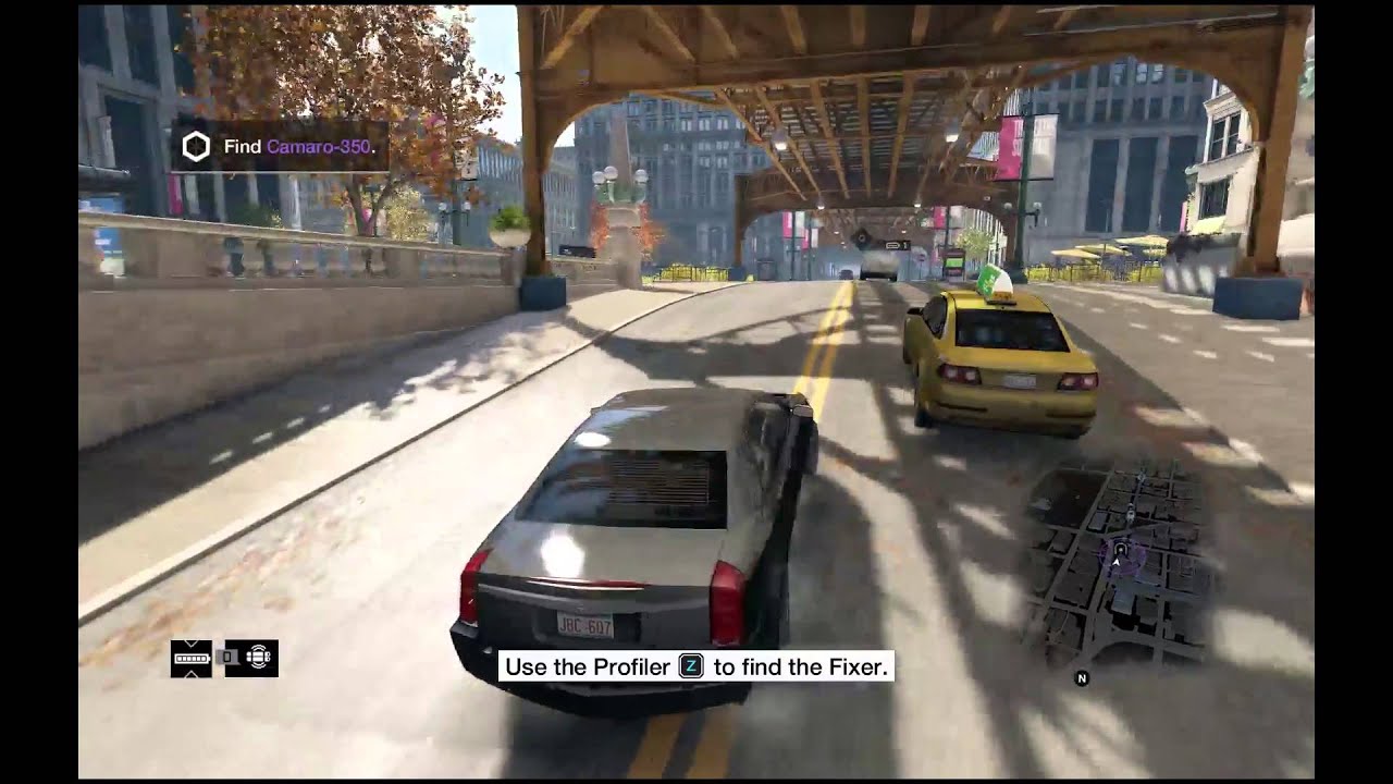 Watch Dogs tailing 1v1 Camaro 350 defending - YouTube