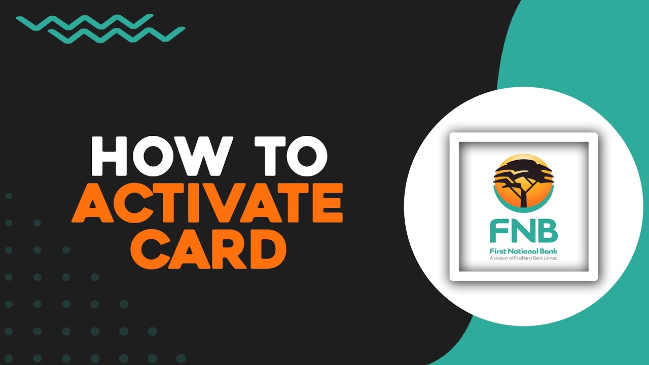 How To Activate My FNB Card (Quick Tutorial) - YouTube