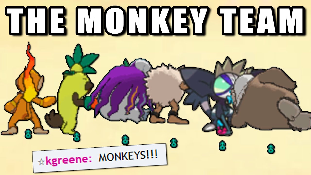 Pokemon Showdown but I can only use MONKEYS - YouTube