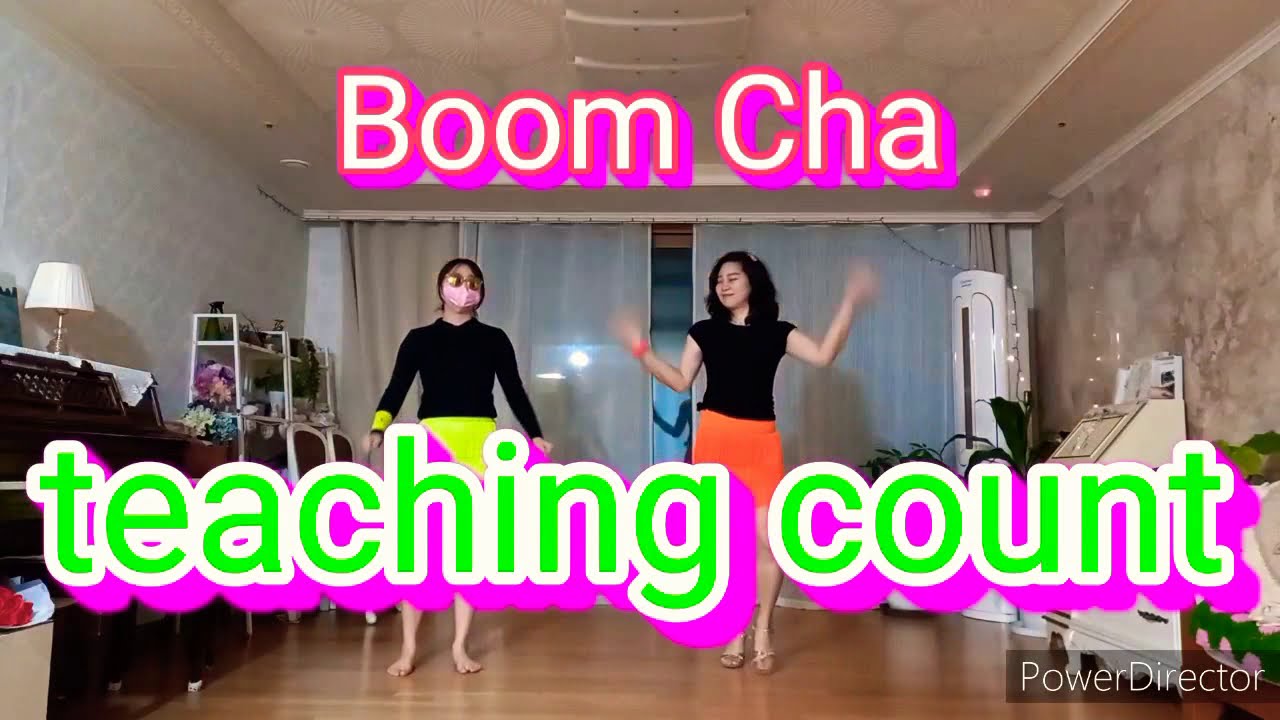 boom cha line dance 설명 카운트 - YouTube