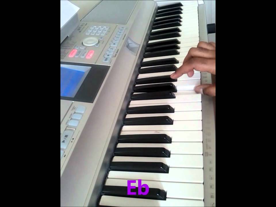 Katrin mozhi on Keyboard with CHORDS - YouTube