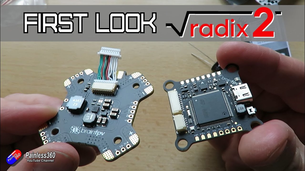 BrainFPV Radix 2 flight controller: First look at some of the cool new ...