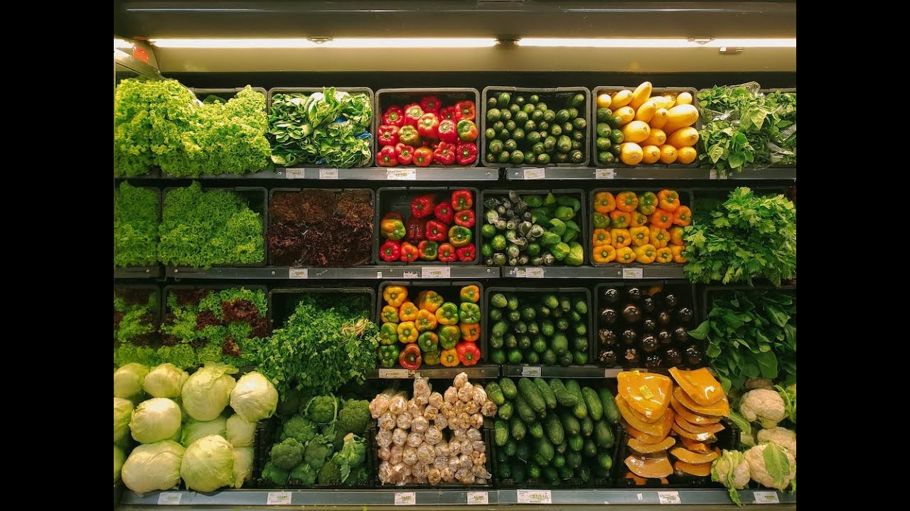 4K Teaching Kids Fruits & Vegetables with Real Produce at Walmart # ...