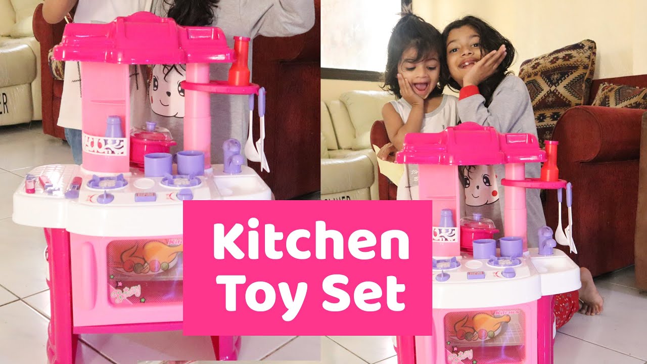 Kitchen set for kids | kitchen set play | Nastya Malayalam - YouTube