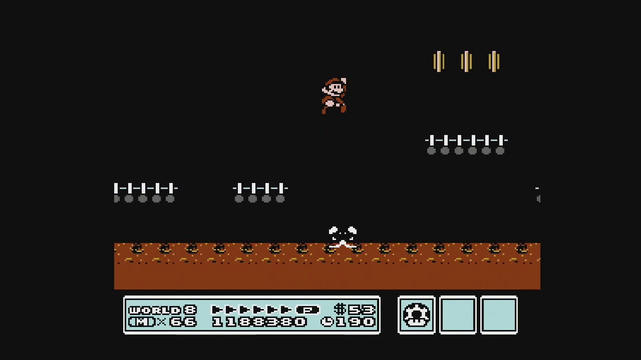 World 8-PODOBOO HAND TRAP ~ SUPER MARIO BROS. 3 ~ NES CLASSIC EDITION ...