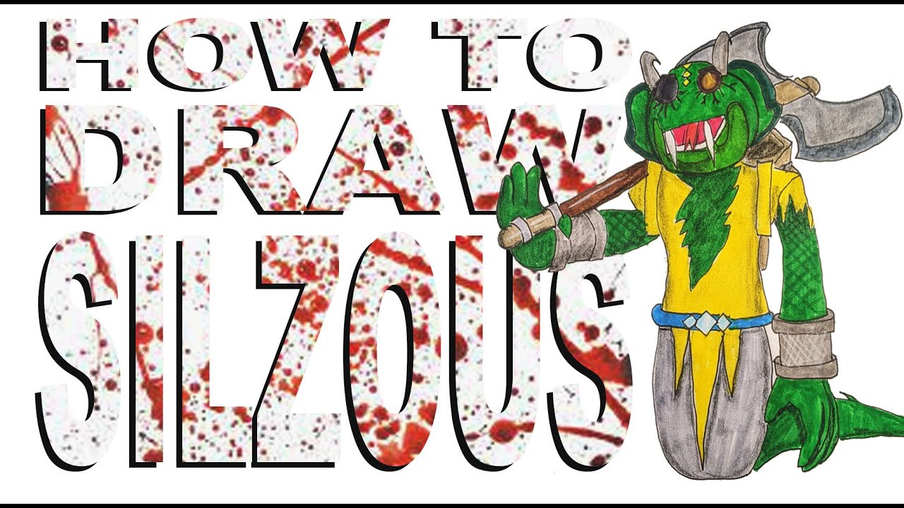 How to draw Silzous (Piggy) - YouTube