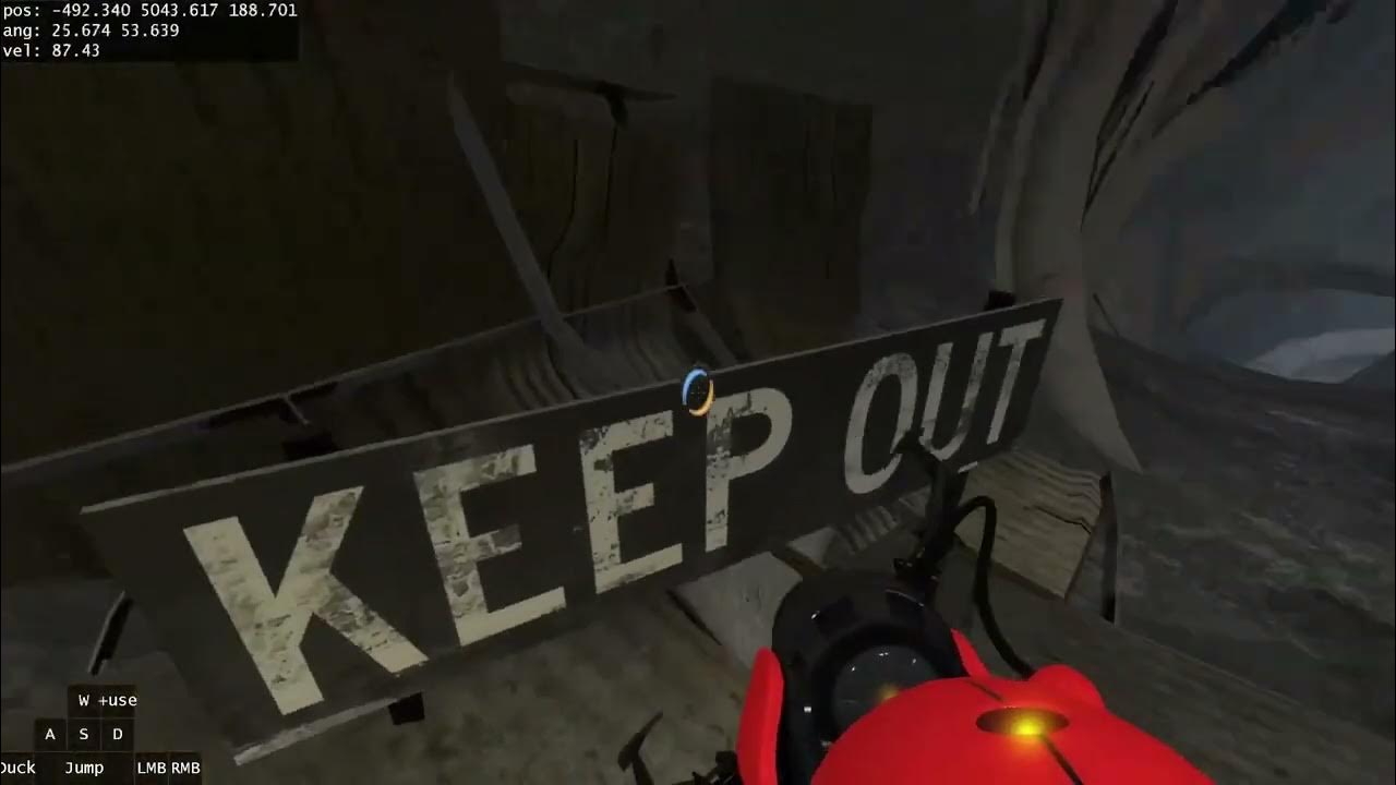 Portal 2 Speedrun Tutorial - Underground - 36/60 - YouTube