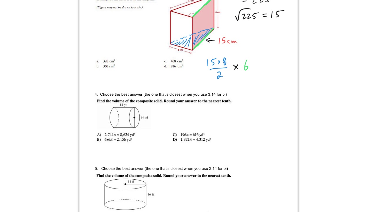M8 - Basic Volume Questions SOLUTIONS - YouTube