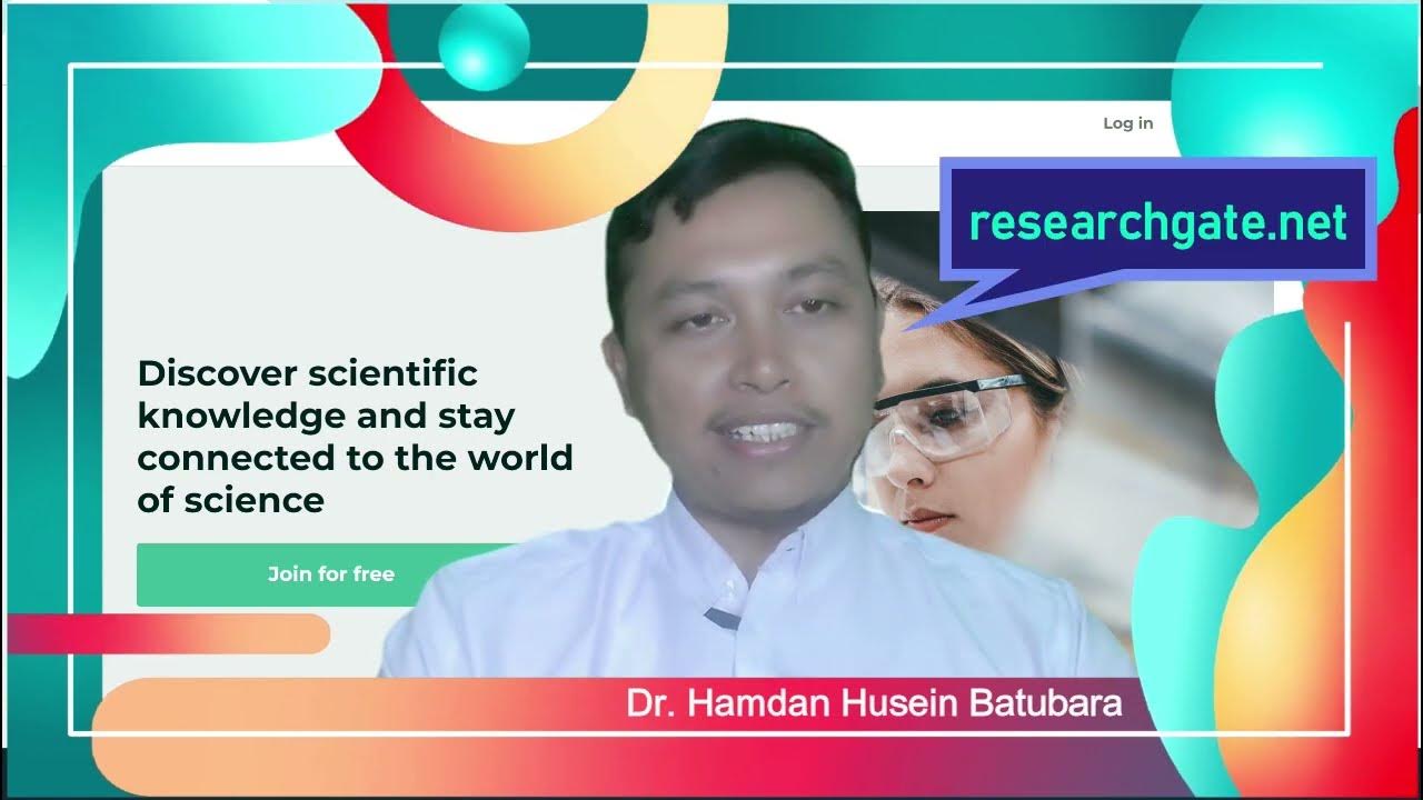 Tutorial Lengkap Cara Menggunakan ResearchGate - YouTube