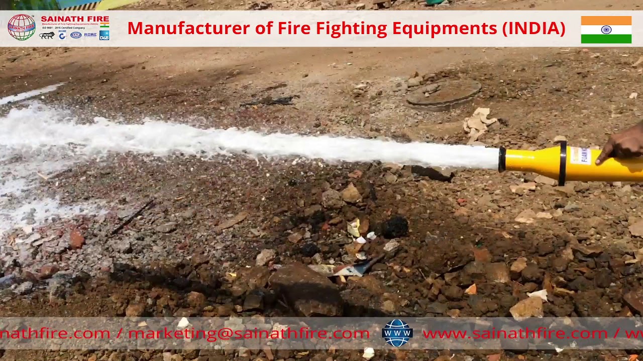 Foam Making Branch Pipe FB 10X in Fire Fighting by Sainath Fire Mumbai ...