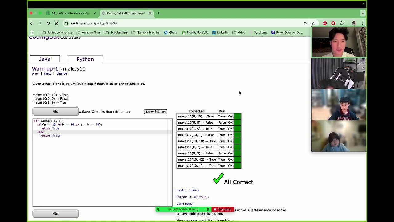 01/08/2025 python-w57 | Joshua Teacher - YouTube