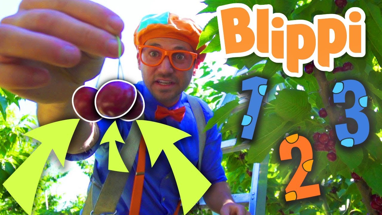 Blippi Visits a Cherry Farm | Songs for Kids | Learn with Blippi ...
