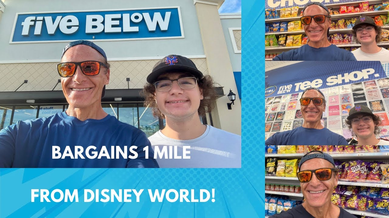 Five Below Bargains Near Disney World #fivebelow #disneyworld - YouTube