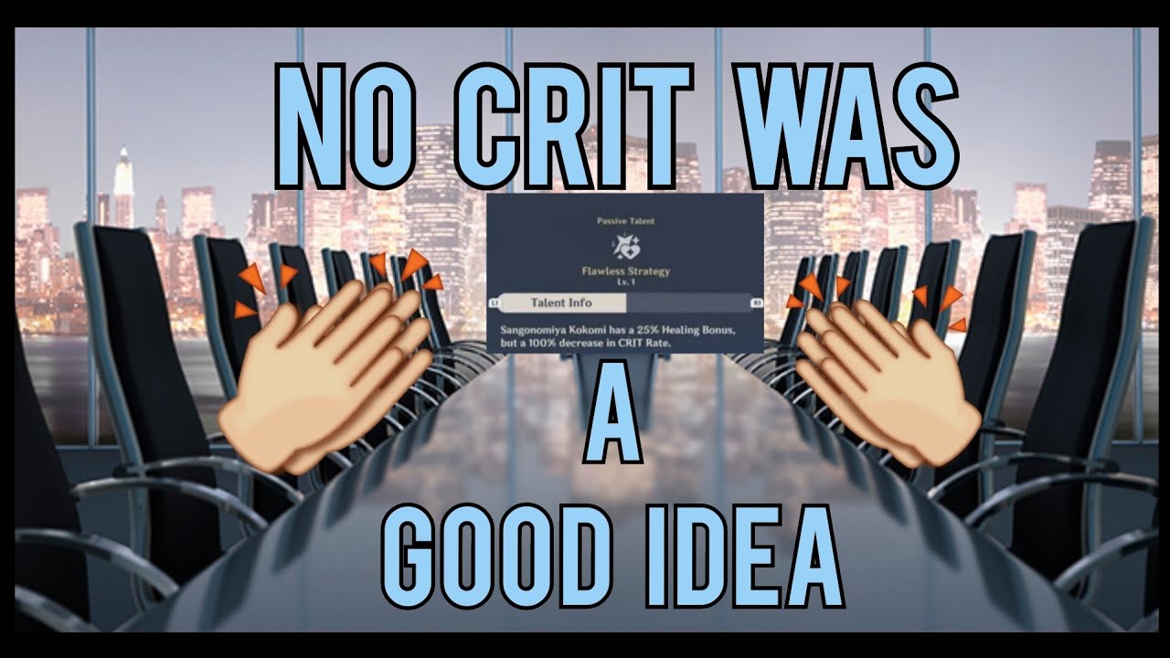No Crit Was a Great Idea | Genshin Impact - YouTube