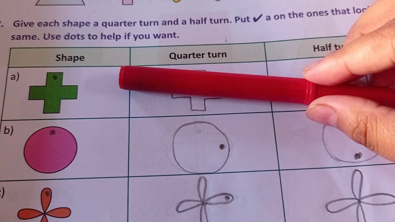 Class 5 Symmetry and patterns part 5 - YouTube