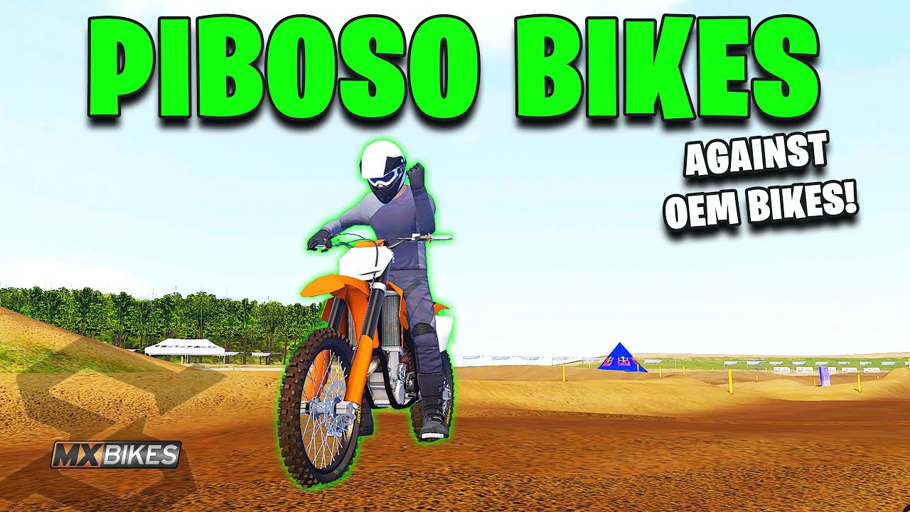 HOW WELL CAN WE DO ON A DEFAULT PIBOSO BIKE VS OEMs? #mxbikes - YouTube