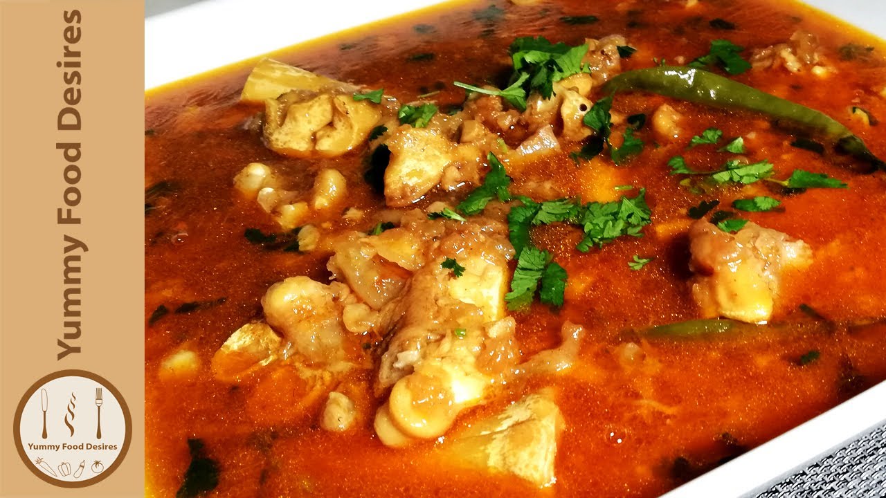 Mutton Paya Recipe by Yummy Food Desires | Goat Trotters Soup ...