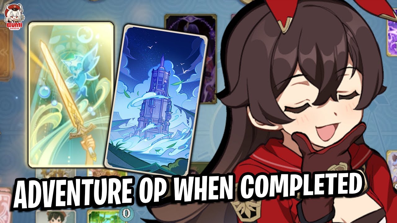 SO GOOD! NEW CARDS Added in Amber Diona Adventure Deck | Genshin TCG ...