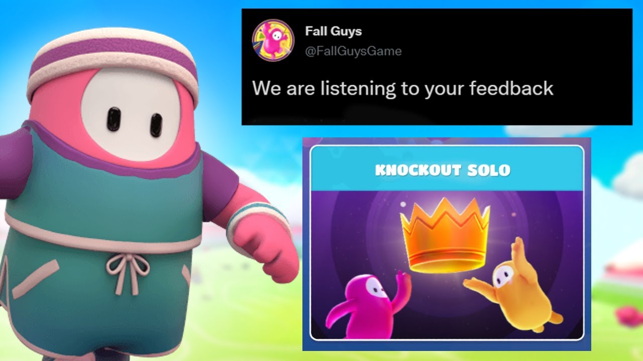 The Fall Guys FALL FOREVER UPDATE is Being FIXED! - YouTube
