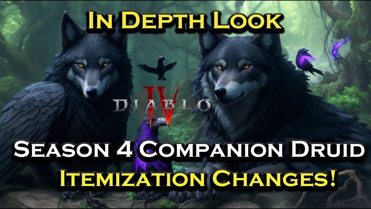 In Depth Look At Companion Druid Changes And Itemization In Diablo 4 ...