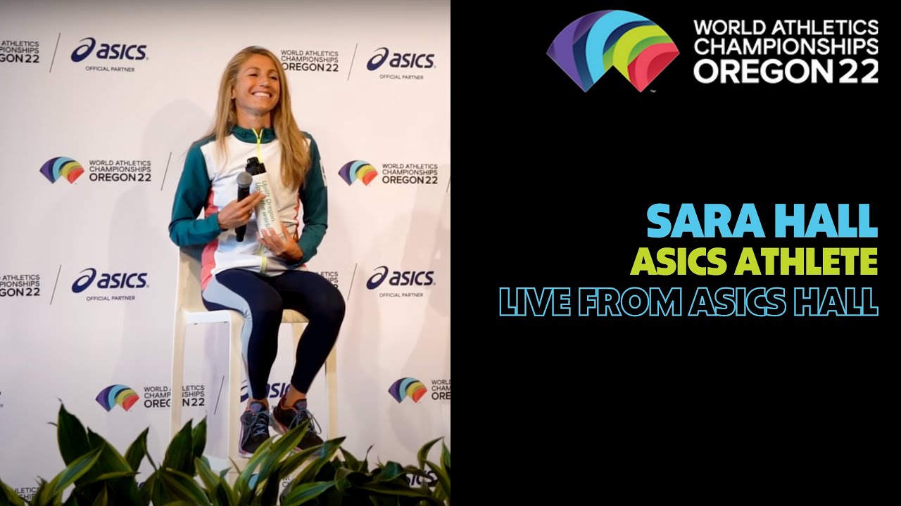 Sara Hall Pre-Race Panel | Live From Asics Hall at World Athletics ...