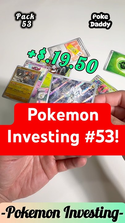 Pokemon Investing: Pack 53 #pokemon #cards #investing #tradingcards # ...