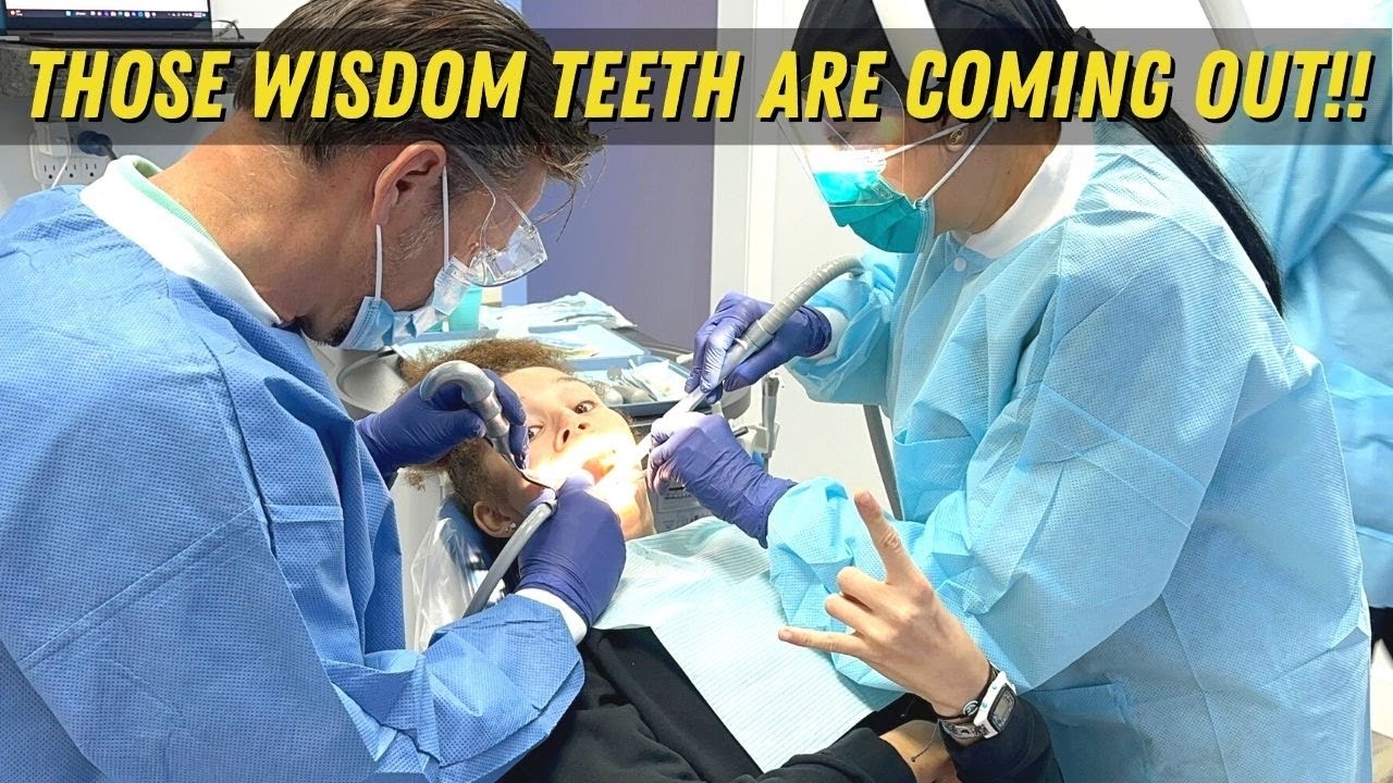 AWAKE for the SURGERY! Weirdest IMPACTED Wisdom Teeth! - YouTube