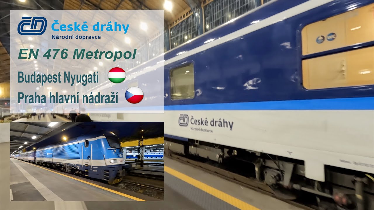 EuroNight Metropol train trip from Budapest to Prague in excellent ...