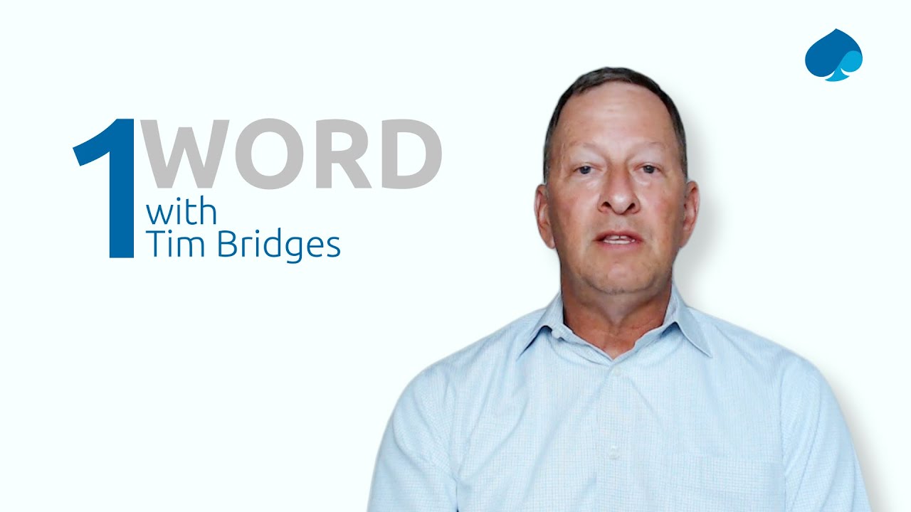 1 Word with Tim Bridges - Value - YouTube