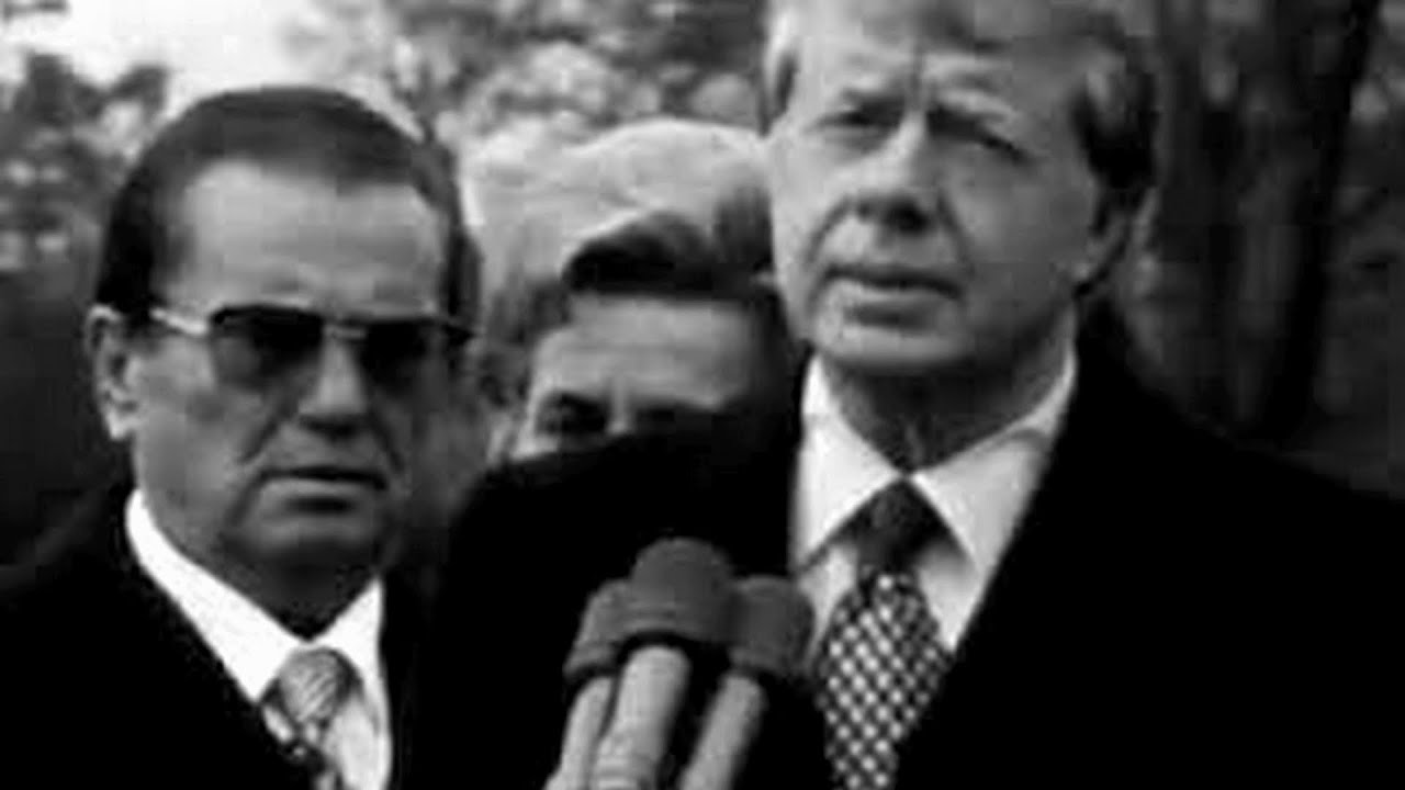 Josip Broz TITO i Jimmy Carter - Bela kuća, Sjedinjene Američke Države ...