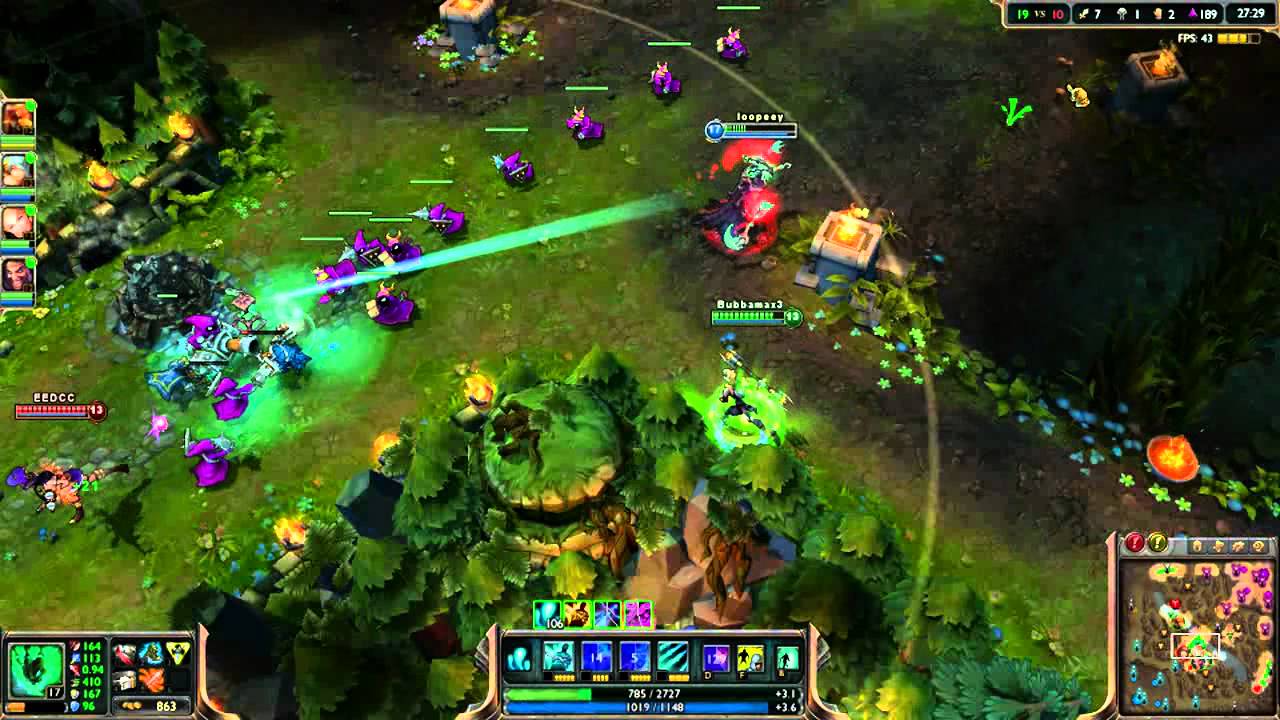 League of Legends ad thresh 13-1 solo ranked gameplay! - YouTube