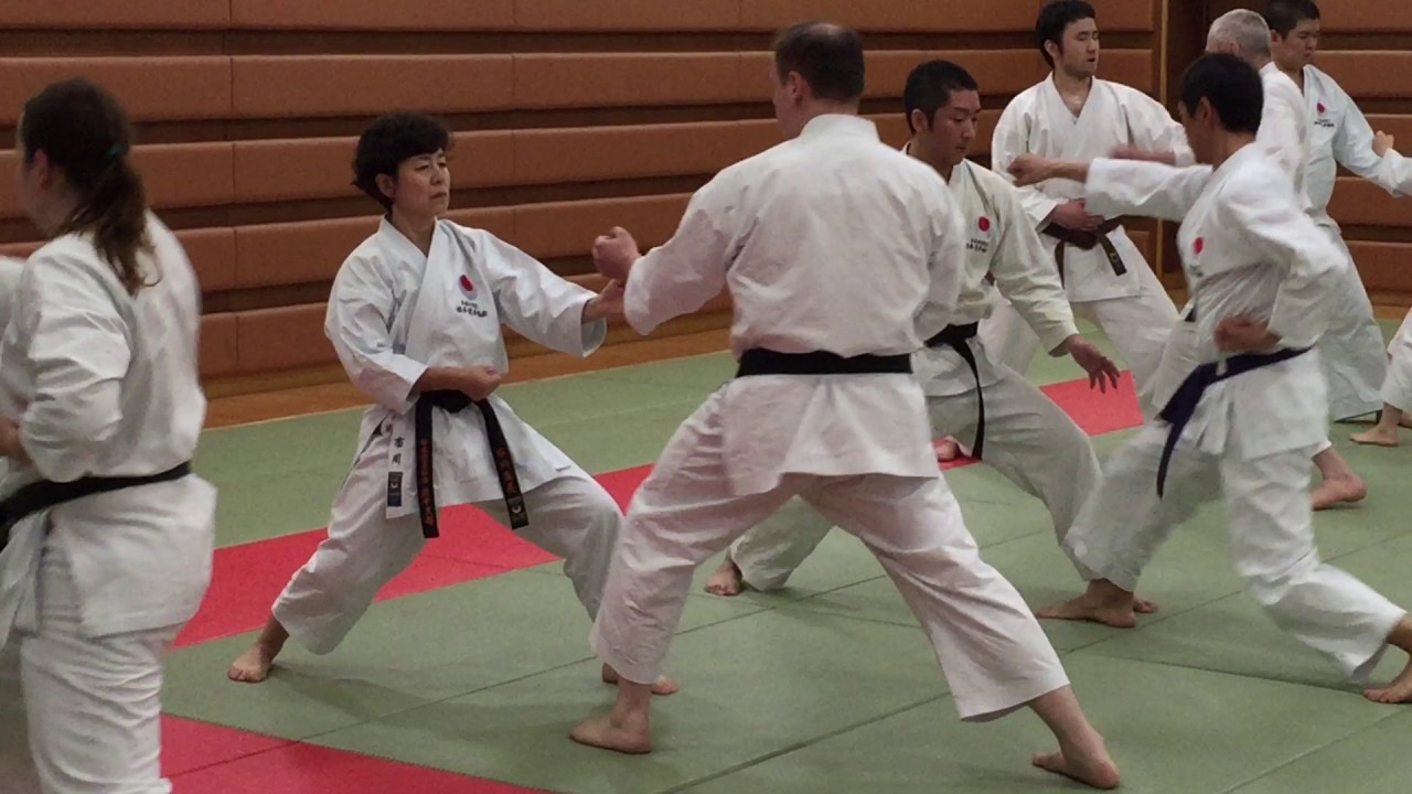 JKA Karate, JKA Setojuku Meguru Tokyo, Kiri Kae Jun Tsuki - YouTube