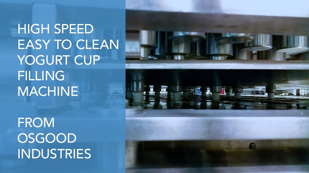 Automated Cup Filling & Sealing – Osgood 2×9400 Inline Filler in Action ...