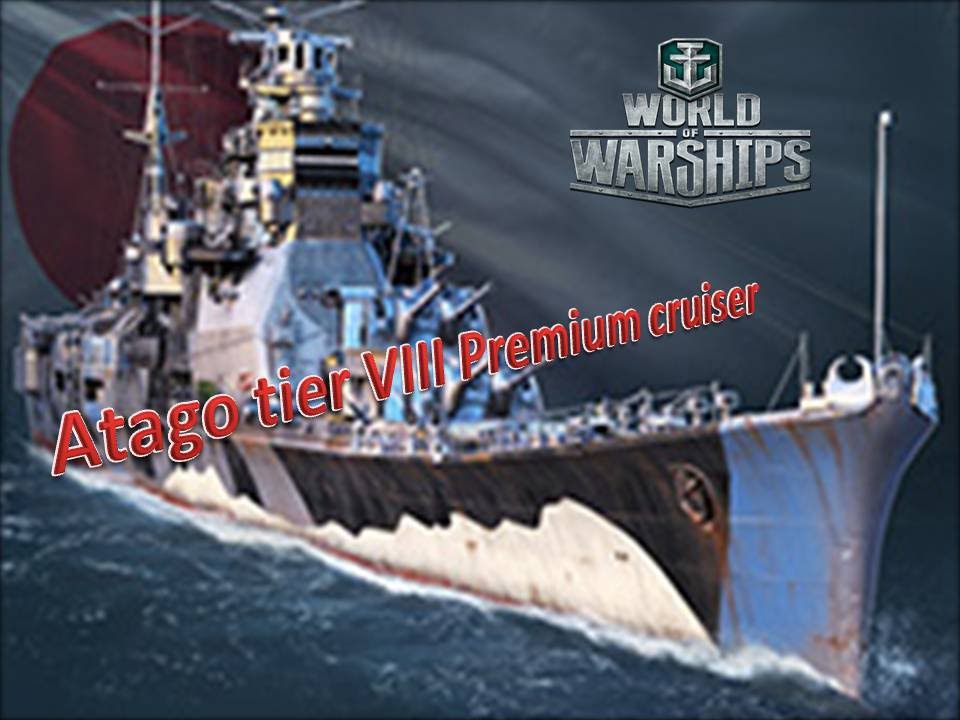 World of Warships -Atago tier VIII Premium cruiser - YouTube