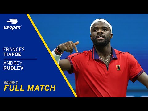 Frances Tiafoe vs Andrey Rublev Full Match | 2021 US Open Round 3