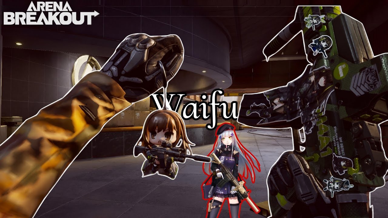 Tv station with the New Waifu skins gameplay | Arena Breakout - YouTube